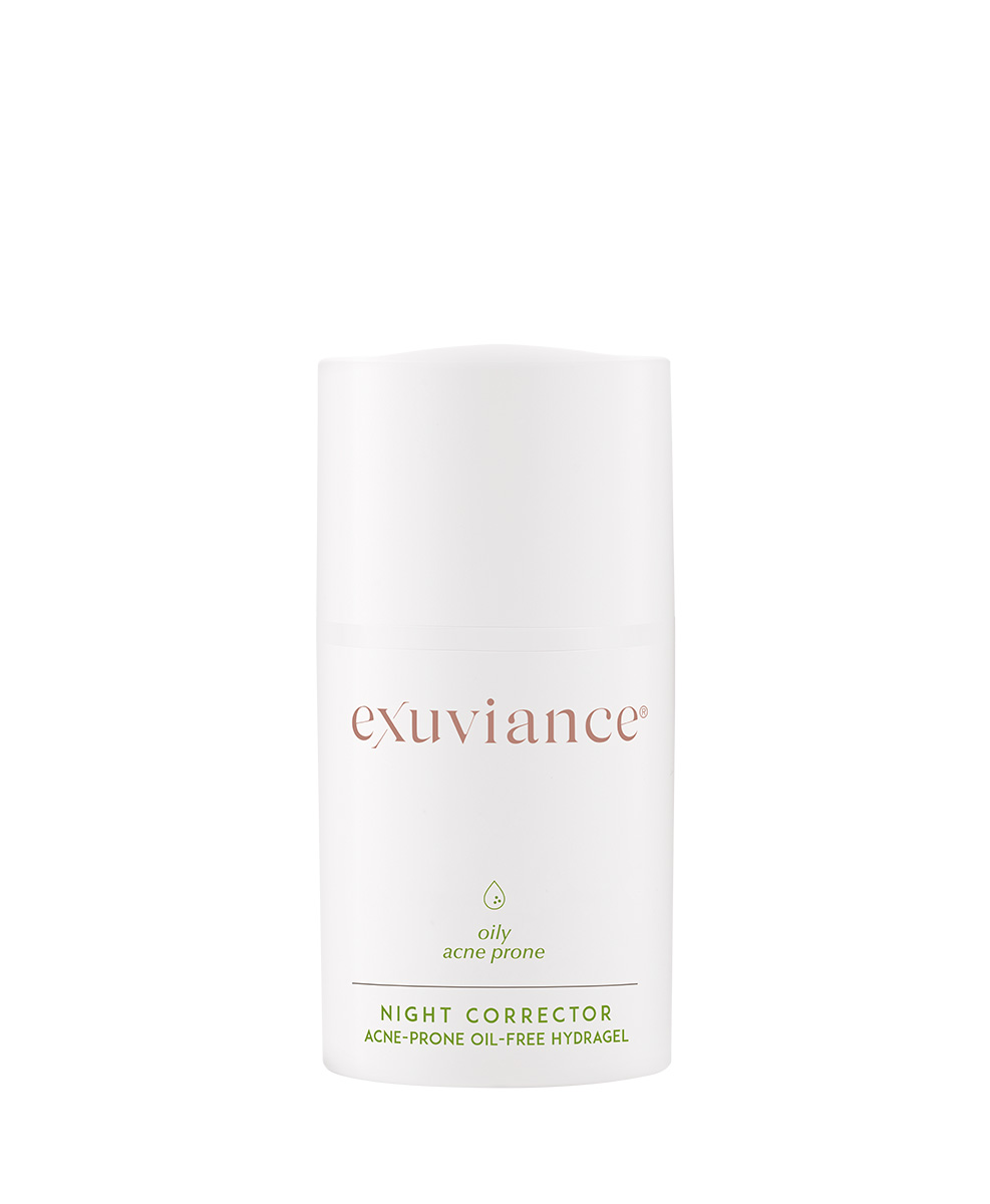 Exuviance Night Corrector, Acne-prone-Oil-free Hydragel » Carehudvård